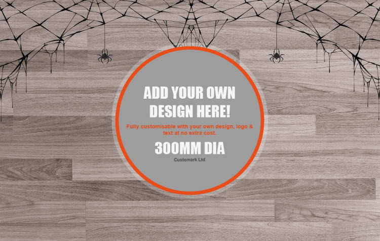 300mm Square - Indoor Floor Stickers / Graphics