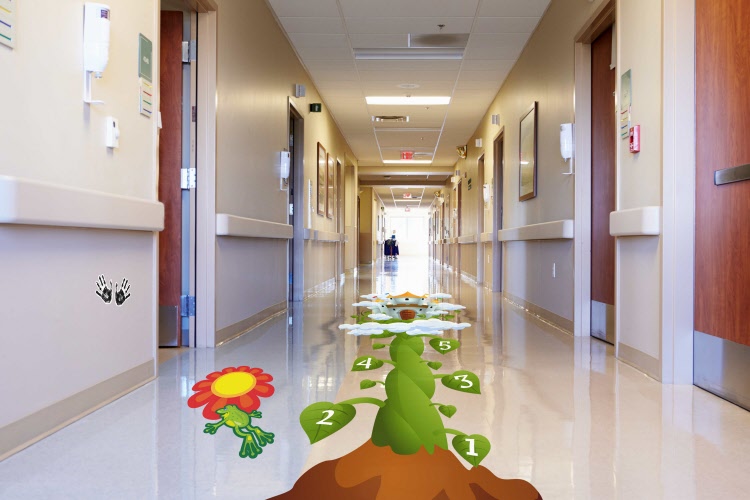 Mini Sensory Pathway Floor Sticker Kit (BEANSTALK) | Customark Limited