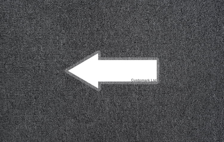 Directional/ Arrow Floor Stickers | Customark Limited