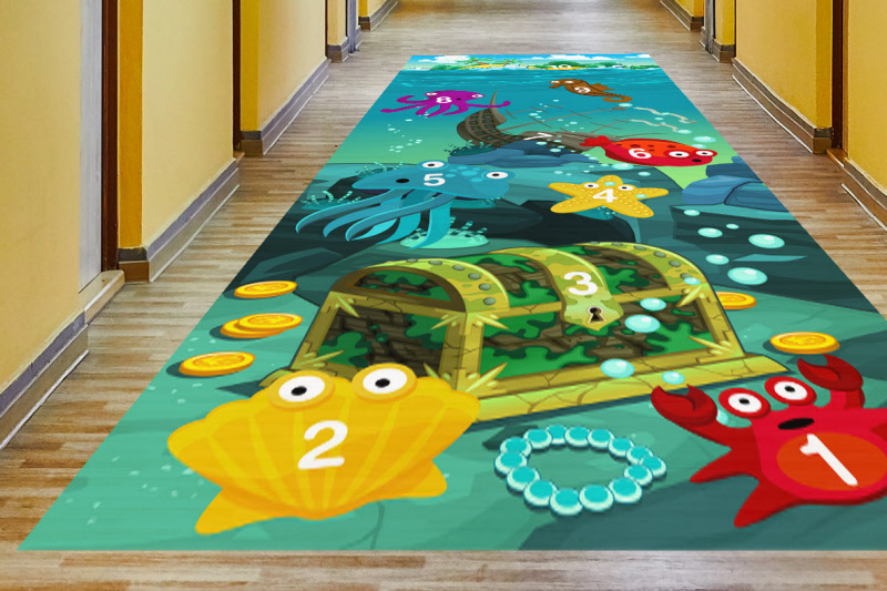 Sensory Floor Stickers & Graphics