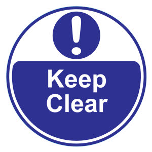 Safety Floor Stickers | Customark Limited