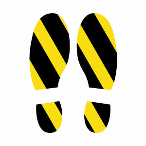 Safety Floor Stickers | Customark Limited