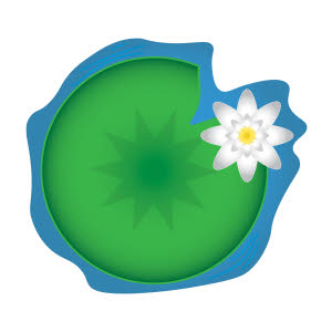 Lily Pad Floor Stickers / Graphics