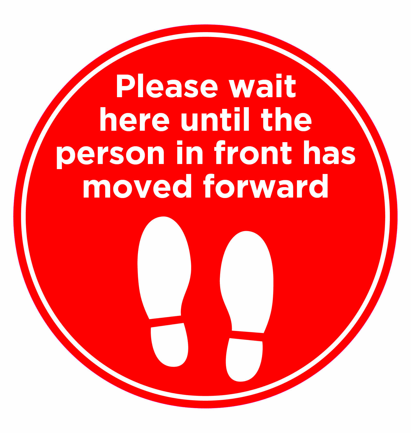 Social Distancing Safety Floor Signs Stickers/ Graphics