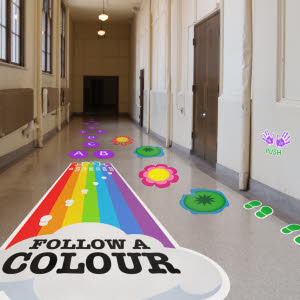 Sensory Floor Stickers & Graphics | Customark Limited